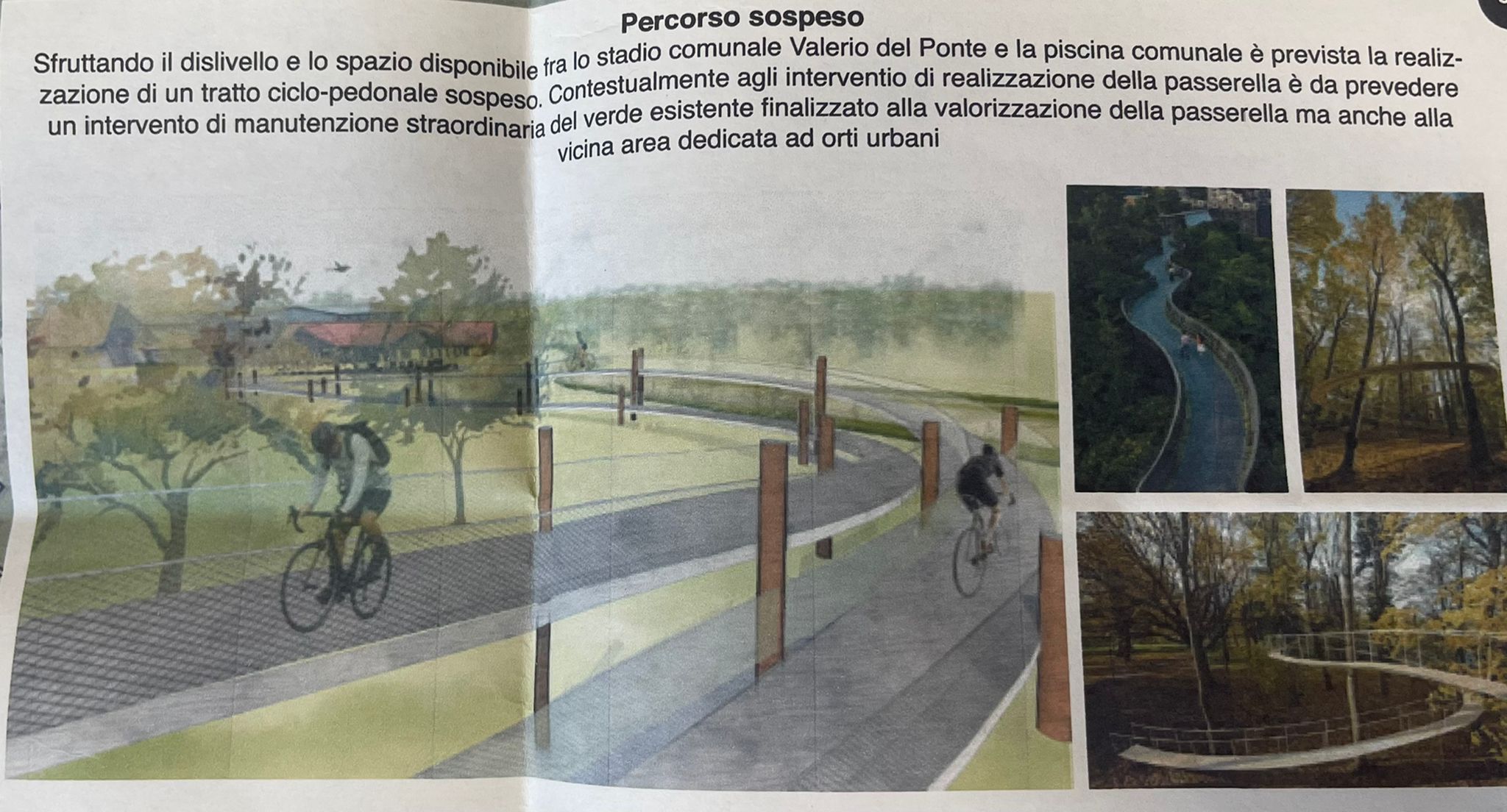 Rivoluzione ad Arona: ciclabile "sospesa", minigolf, orti urbani e ...